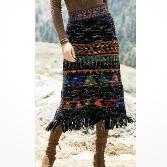 Peruvian Connection | Skirts | Peruvian Connection Ayaviri Multicolor ...